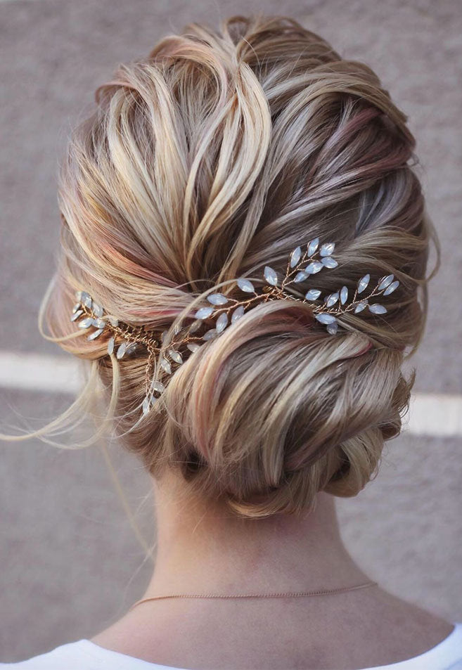 Hair Pieces Hair Vines – GLAMOUR BRIDE USA
